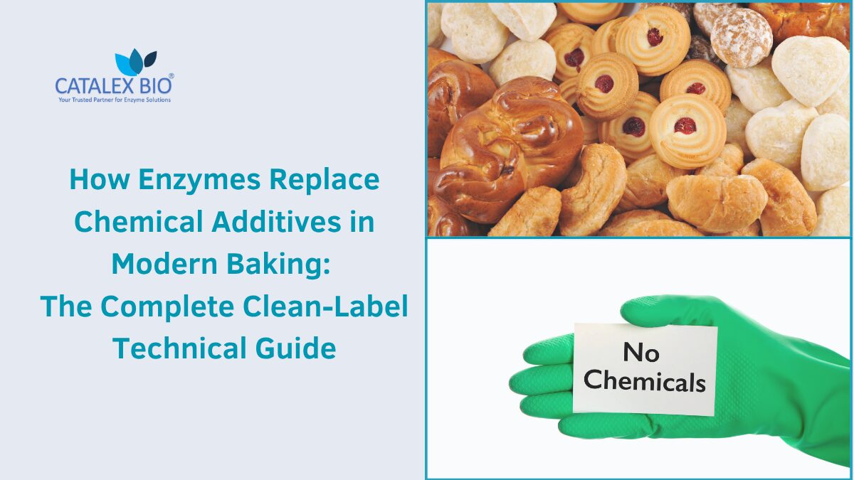 Clean-Label Baking: How Enzymes Replace Chemical Additives | Catalex Bio